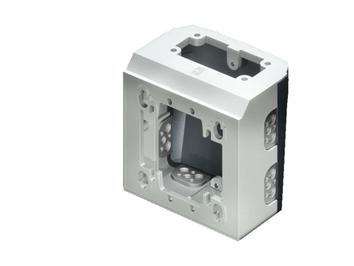 6206480 Rittal | Rittal CP Series Connection Console: Light Grey, Cover ...