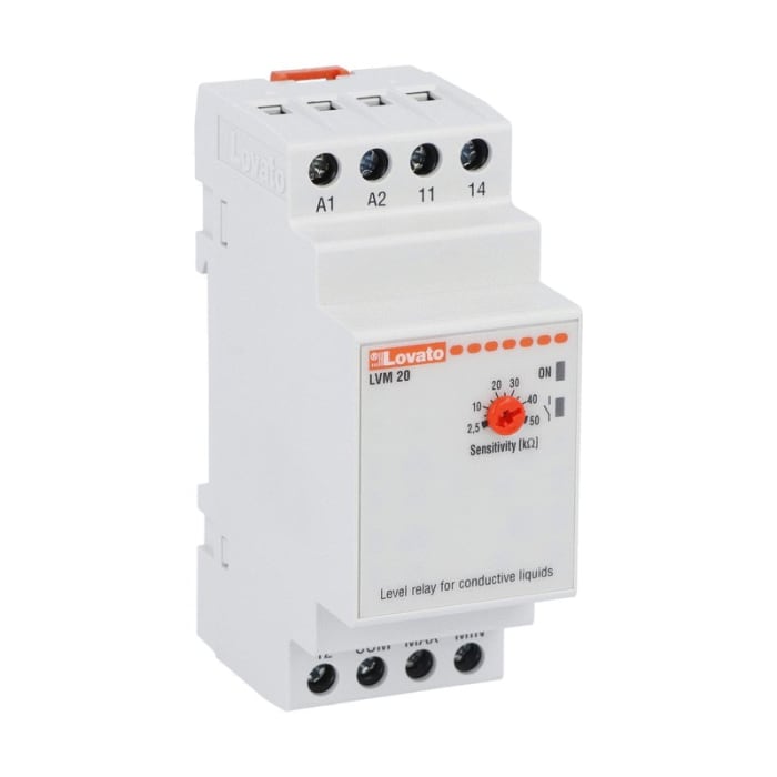 LVM20A240 Lovato | Lovato Level Monitoring Relay, SPDT-C/O, DIN Rail ...