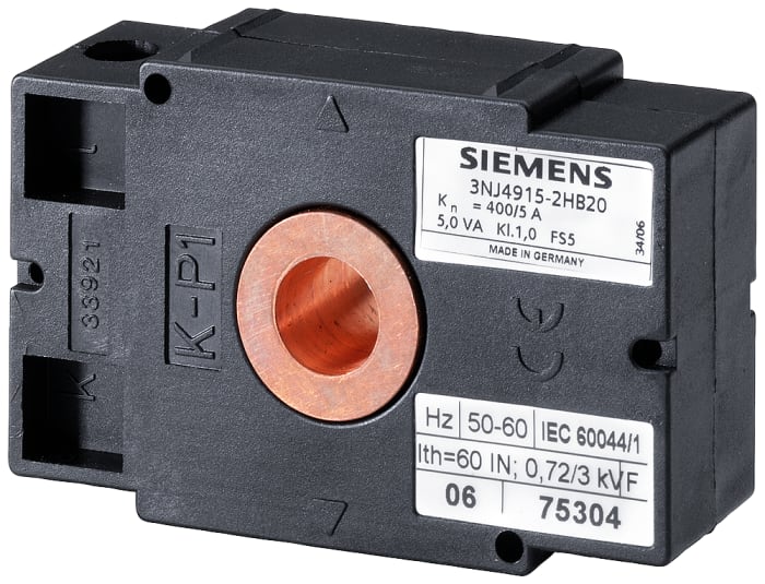 3NJ4915-2KB20 Siemens | Siemens SENTRON Series Current Transformer ...