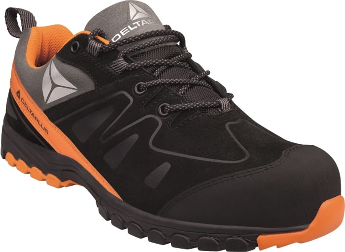 BROOKS3NO42 Delta Plus | Delta Plus Men's Black, Orange Composite Toe ...