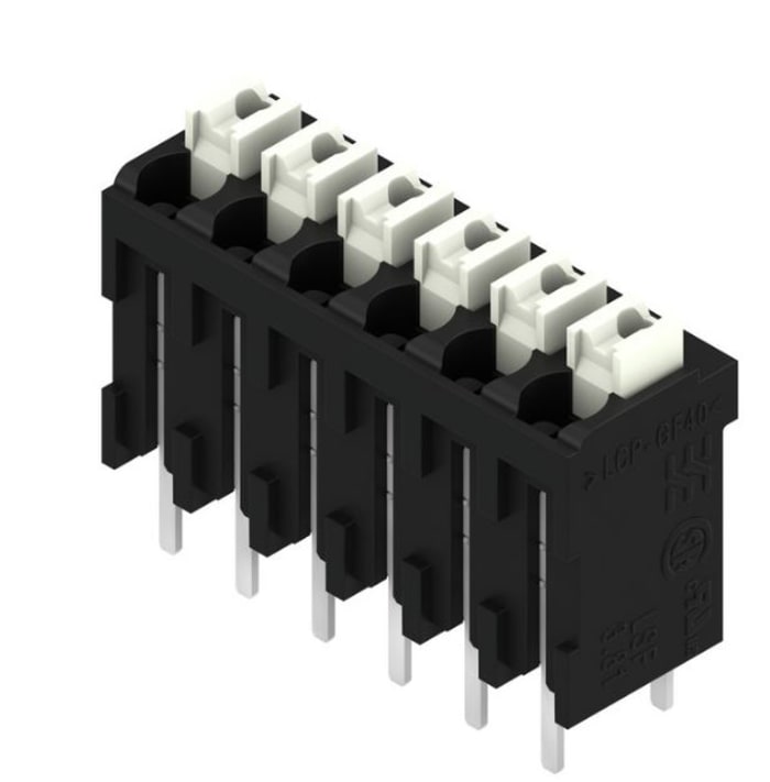 1825830000 Weidmüller | Weidmuller LSF Series PCB Terminal Block, 6 ...