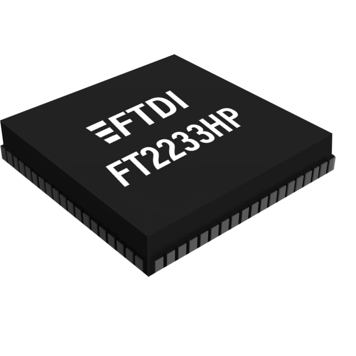 FT2233HPQ-TRAY FTDI Chip | FTDI Chip FT2233HPQ-TRAY, USB Bridge IC, 2 ... FT2233HPQ-TRAY FTDI Chip | FTDI Chip FT2233HPQ-TRAY, USB Bridge IC, 2 ...