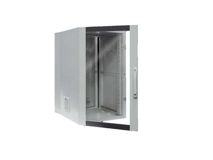 7721535 Rittal | Rittal EL Series Sheet Steel Wall Box, IP54, Viewing ...