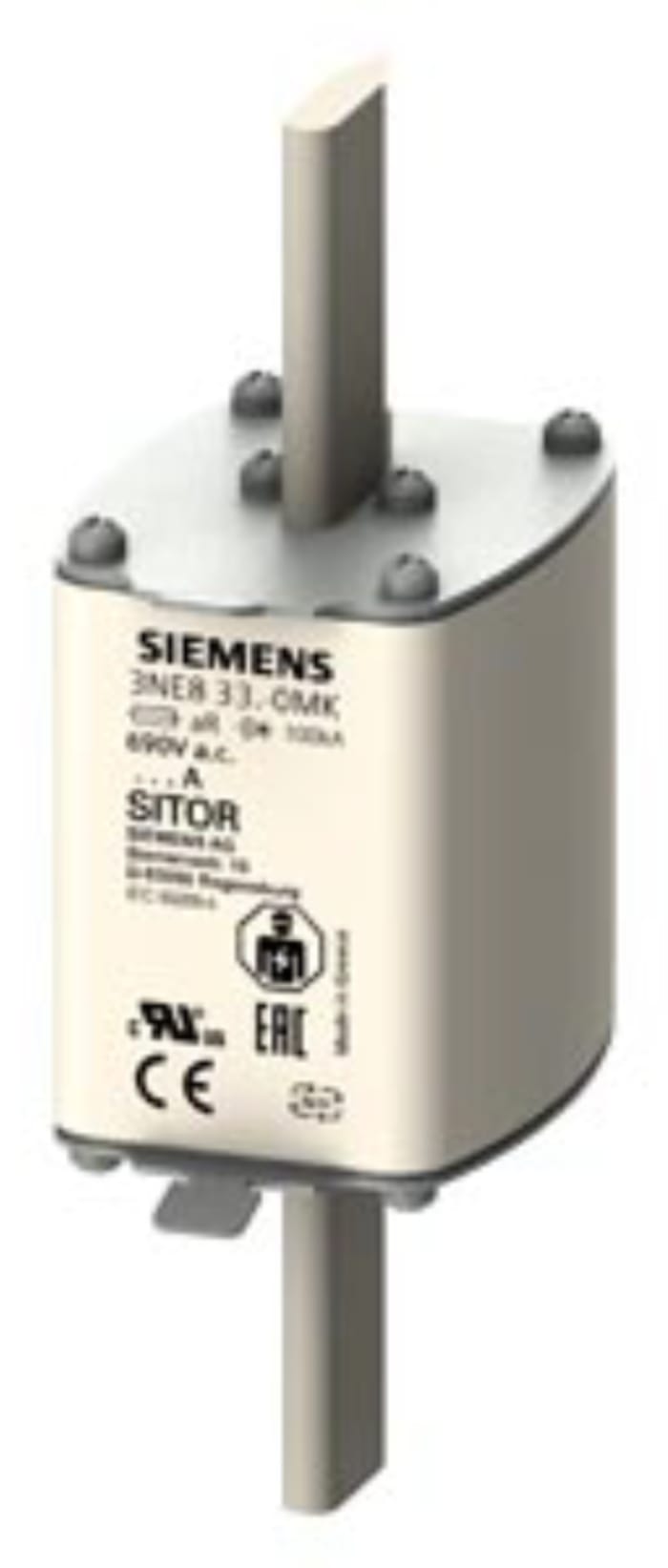 3NE8334-0MK Siemens | Siemens 500A Centred Tag Fuse, NH2, 690V | 230 ...
