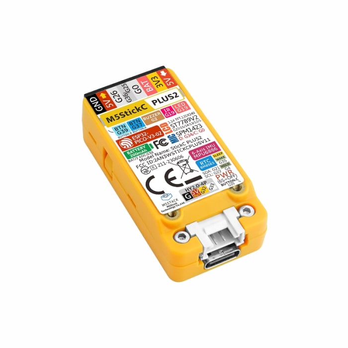 K016 - P M5Stack | Kit de desarrollo M5StickC PLUS de M5Stack, con núcleo ESP32 | 230-5109 | RS