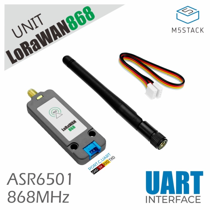 U117 M5Stack | M5Stack Unit LoRaWAN868 ASR6501 LoRa LoRa Modules for ...