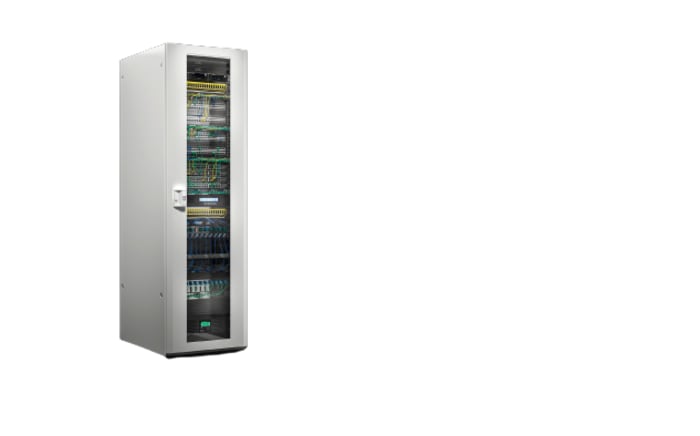 7888228 Rittal | Rittal TX Cablenet Series RAL7035 42U Sheet Steel ...