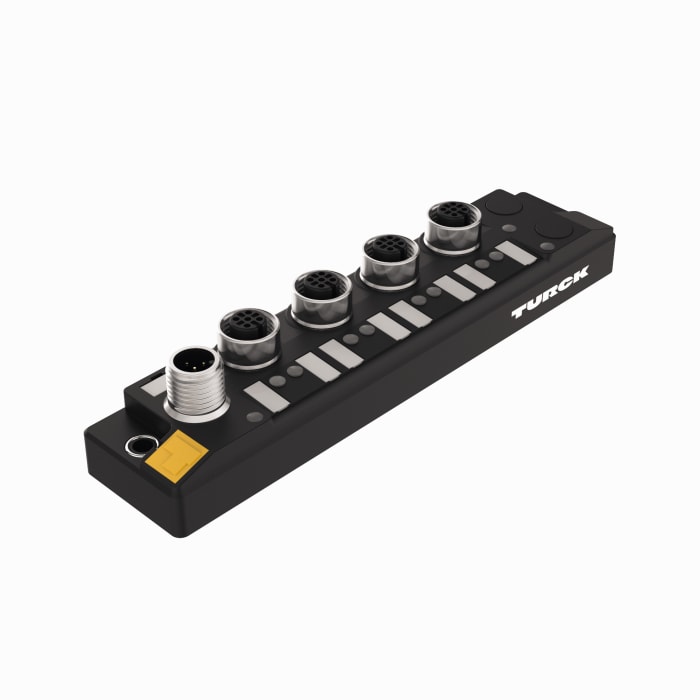 TBIL-S4-8DIP Turck | Turck TBIL Series I/O module, M12 4-pin, 4 way, 8 ...