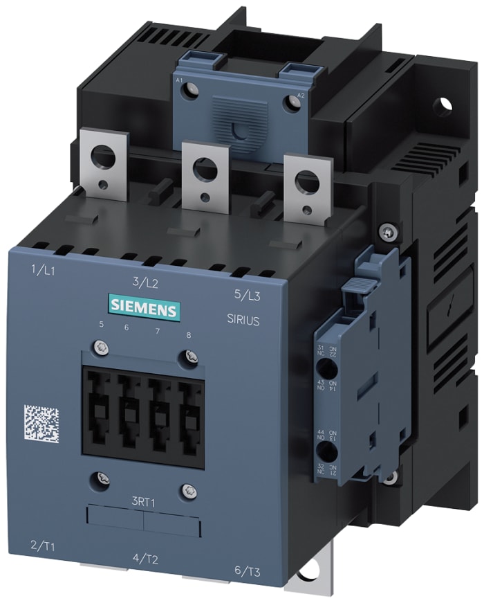 3RT1054-6AB36 Siemens | Siemens SIRIUS Contactor, 400 V ac Coil, 3-Pole ...