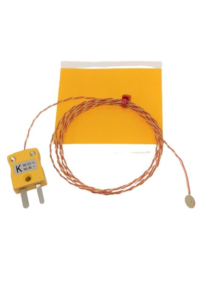RS PRO | RS PRO Type K Copper Disc Thermocouple 1m Length, 6.35mm ...