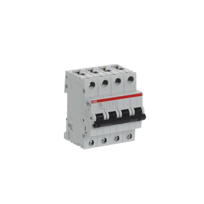 2CDS254001R0824 S204-C100 6kA ABB | Interruptor automático 4P, 100A, Curva Tipo C, Poder de ...