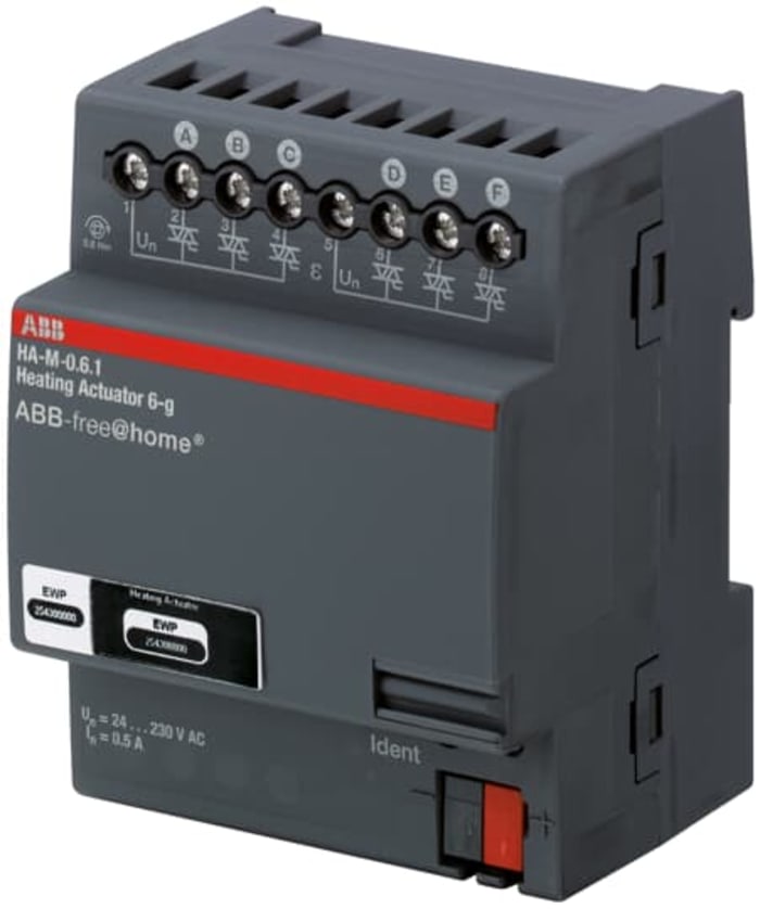 2CDG510008R0011 HA-M-0.6.1 ABB | ABB PLC I/O Module for Use with KNX ...