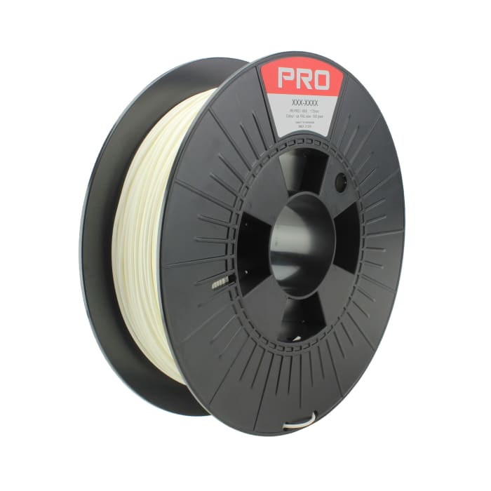 RS PRO | RS PRO 1.75mm White Tough PLA 3D Printer Filament, 500g | 232 ...