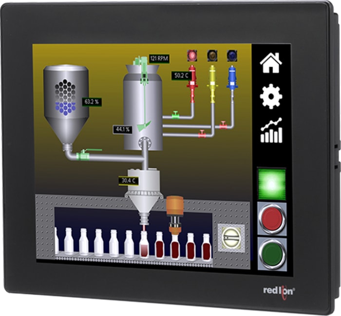 CR30001000000420 Red Lion | Red Lion CR3000 Series Touch Screen HMI ...
