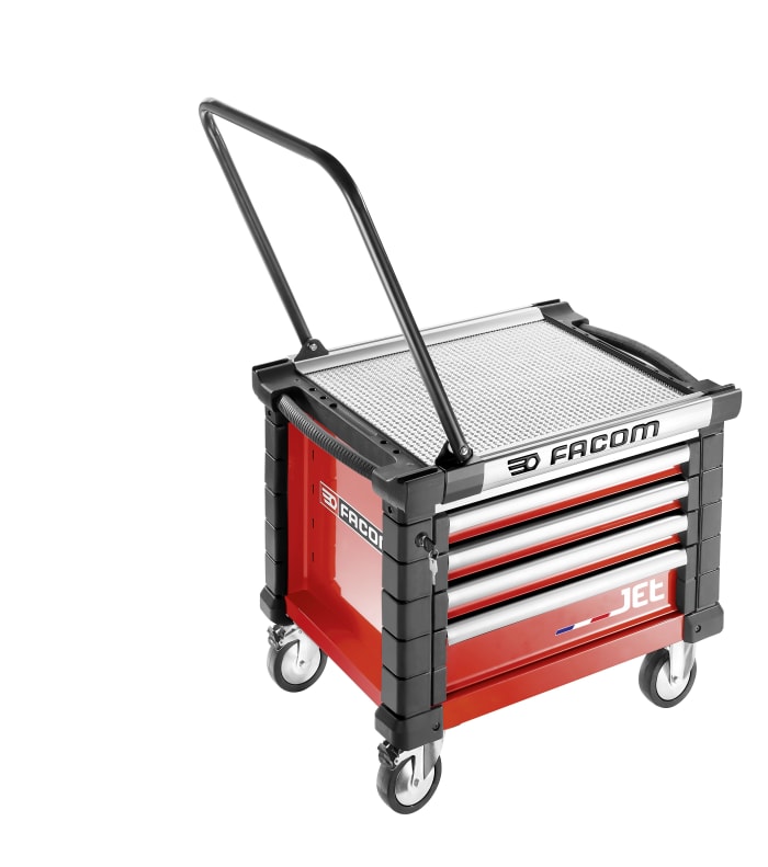 JET.CR4M3APF Facom | Facom 4 Drawer Wheeled Tool Chest | 234-9510 | RS ...