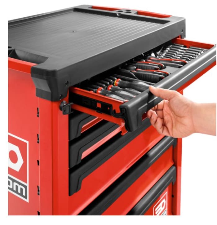 ROLL.6M4APF Facom | Facom 6 Shelf Trolley Trolley, 750 x 460mm, 20 kg ...