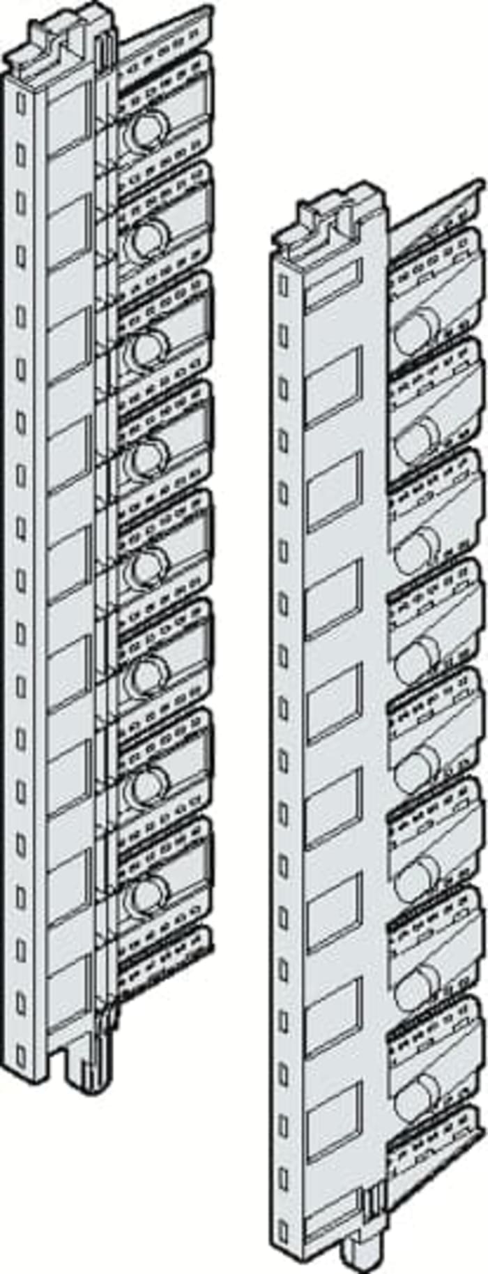 1SL0286A00 GEMINI-T5 ABB | Pre-Drilled Notched Upright ABB serie GEMINI ...