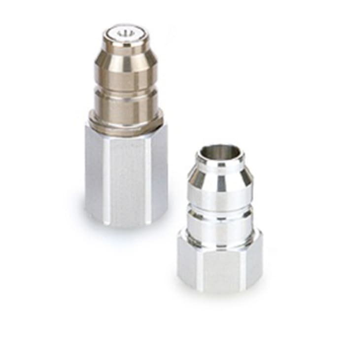 KKA4P-02F SMC | SMC Pneumatic Quick Connect Coupling, Rc 1/4 Female ...