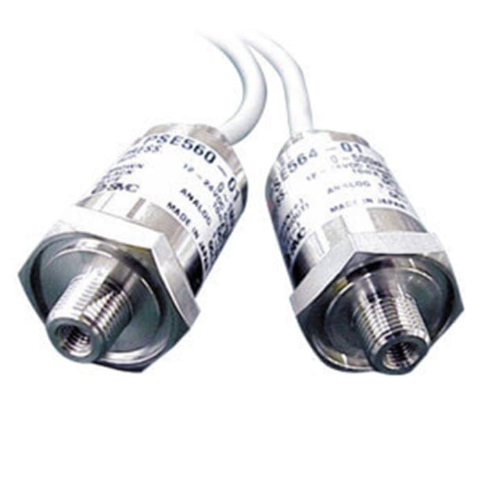 PSE564-02-28 SMC | SMC Pressure Sensor 750bar, 12 → 24V | 235-3394 | RS