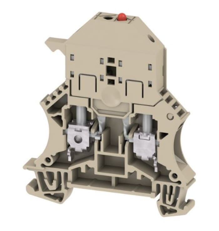 1011300000 Weidmüller | Weidmuller WSI Series Beige Fused DIN Rail ...