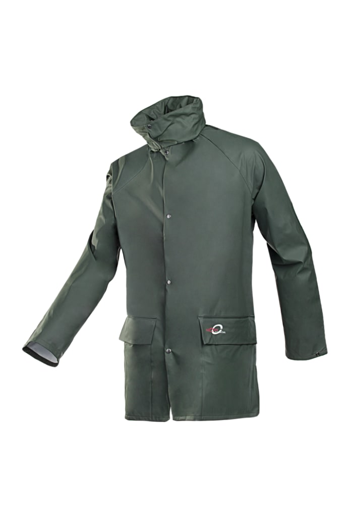 F0645 Sioen | Sioen Jakarta Khaki, Waterproof Work Jacket, 2XL 1 EA ...