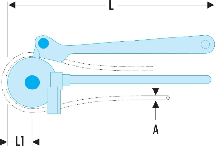 344B.12 Facom | Facom Pipe Bender For Use With Annealed Copper 12 mm ...