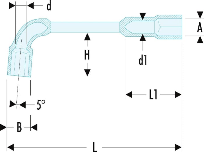 75.32 Facom | Facom Tubular Box Spanner Set, 330 mm Overall | 236-0537 | RS