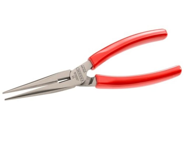 185A.20G Facom | Facom Long Nose Pliers, 200 mm Overall, Straight Tip ...