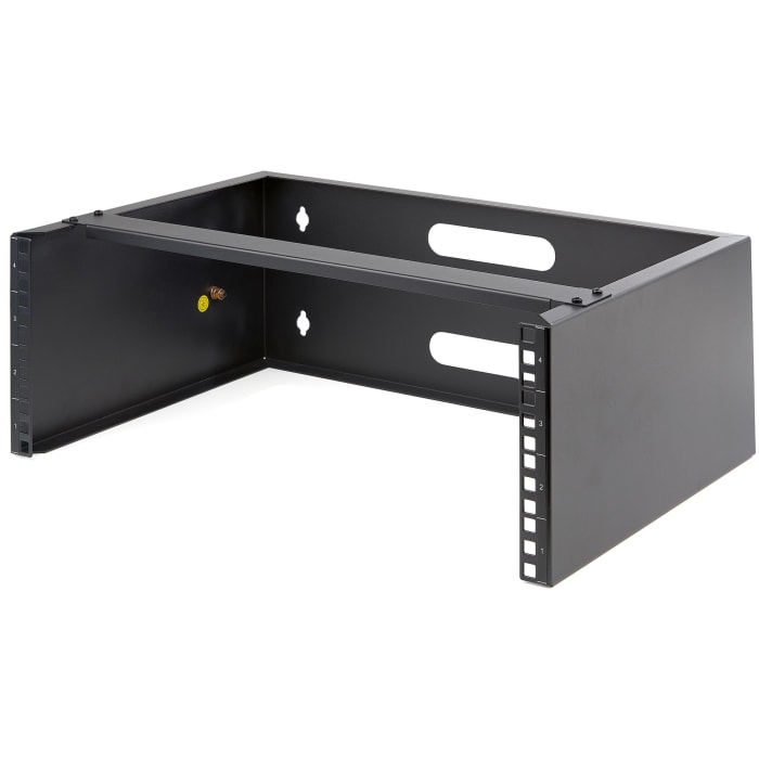 WALLMOUNT4 StarTech.com | StarTech.com Black 4U Steel Server Rack ...