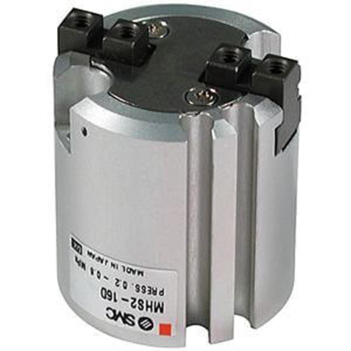 MHS2-16D SMC | SMC 3 Finger Double Action Pneumatic Gripper, MHS2-16D ...