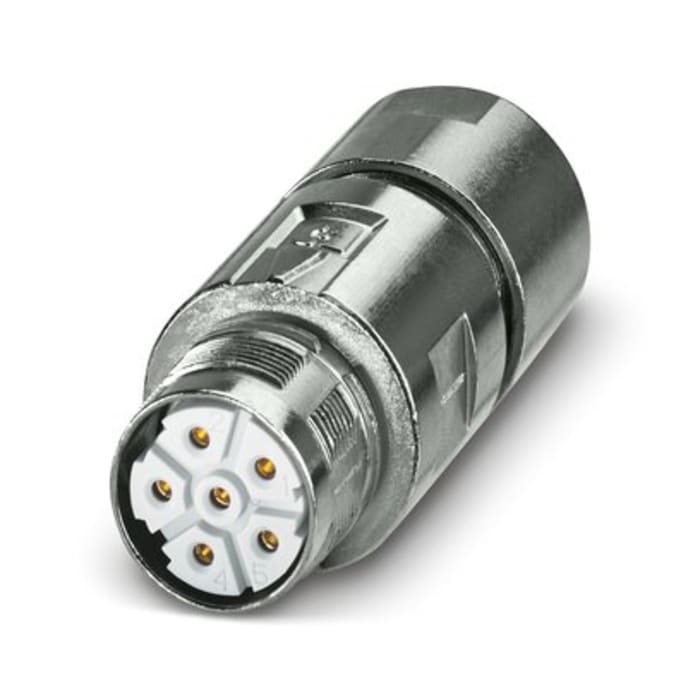 1628842 Phoenix Contact | Conector circular Phoenix Contact hembra de 6 ...