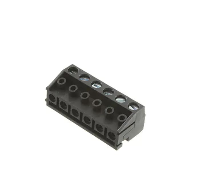 RS PRO | RS PRO, 5mm Pitch, 6 Way, Pluggable Terminal Block, Plug, Free ...