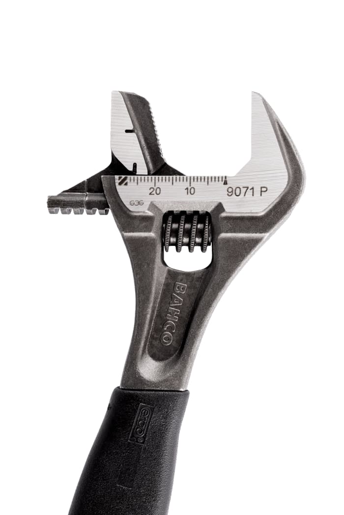 9073 P Bahco | Bahco Adjustable Spanner, 308 mm Overall, 35mm Jaw ...
