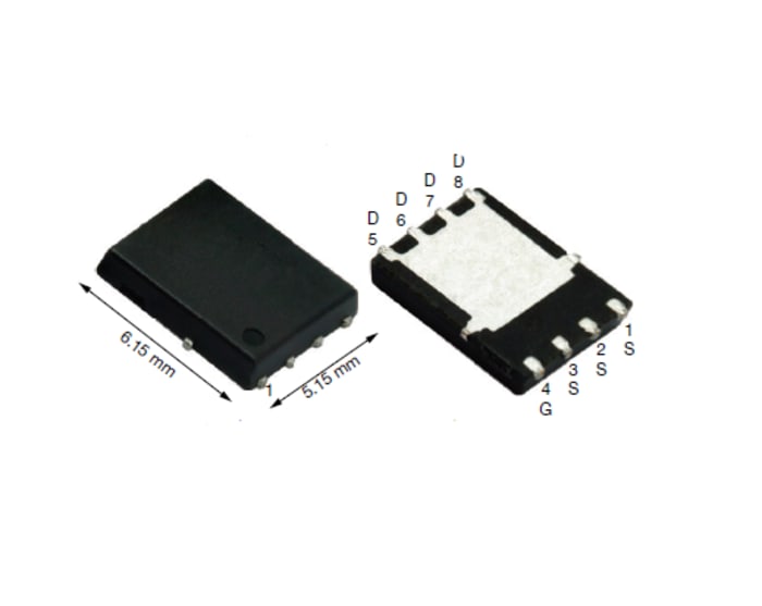 SiR588DP-T1-RE3 Vishay | Vishay SiR Type N-Channel MOSFET, 59.5 A, 80 V ...