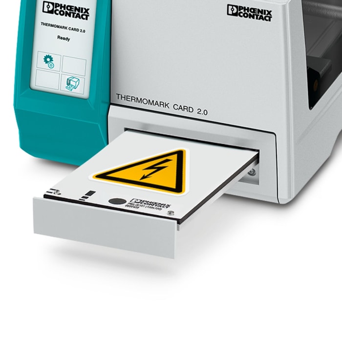 1085267 Phoenix Contact | Phoenix Contact THERMOMARK CARD 2.0 Label ...