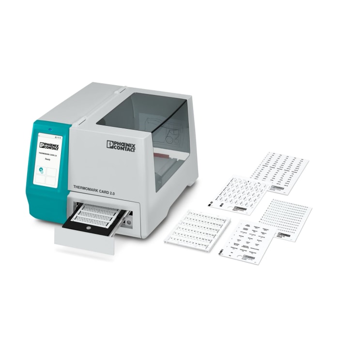 1085267 Phoenix Contact | Phoenix Contact THERMOMARK CARD 2.0 Label ...