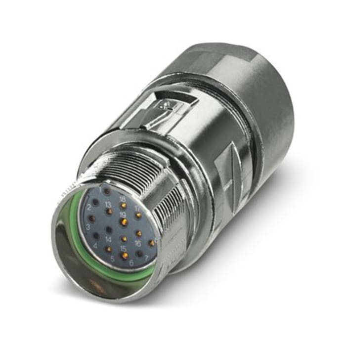 1629100 Phoenix Contact | Conector circular Phoenix Contact hembra de ...