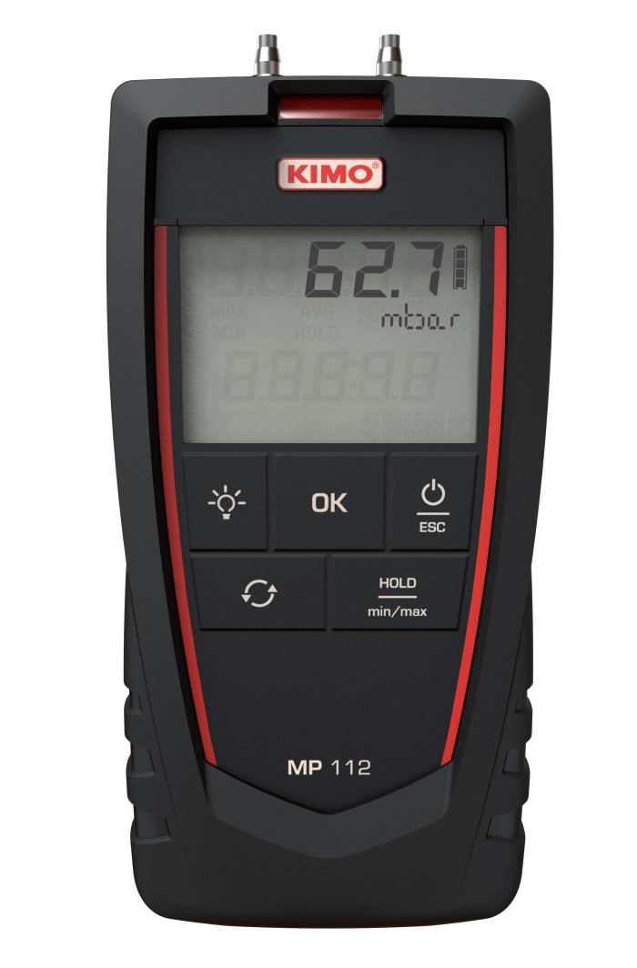 MP 112 S KIMO | KIMO Differential Manometer With 2 Pressure Port/s, Max ...