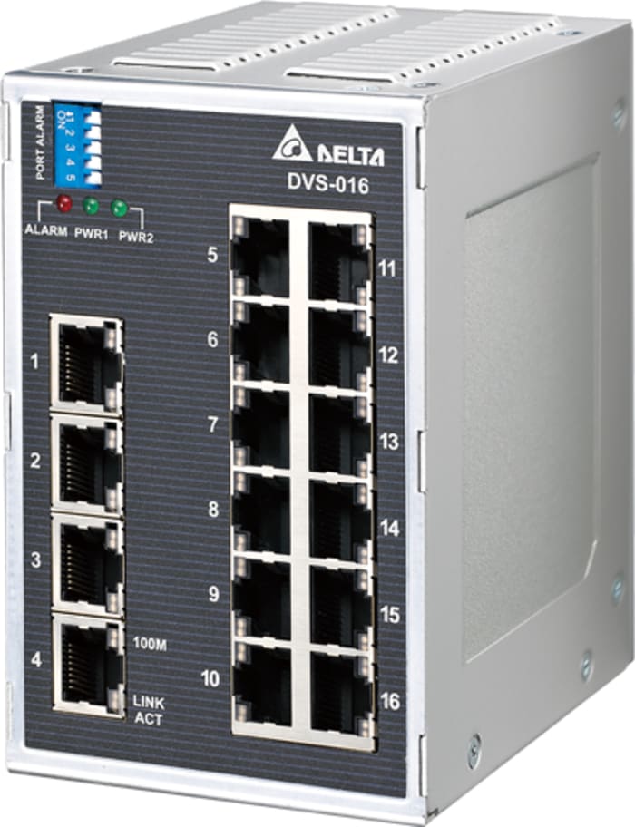 DVS-016W01 Delta Electronics | Delta Electronics Ethernet Switch | 241 ...