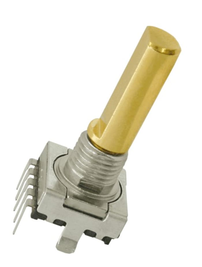 E33-VT652-M01T Elma | Elma 16 Pulse 2 bit Quadrature Mechanical Rotary Encoder with a 6 mm ...