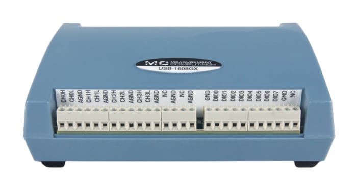 6069-410-010 Digilent | Digilent MCC USB-1608GX Data Acquisition, 16 SE ...