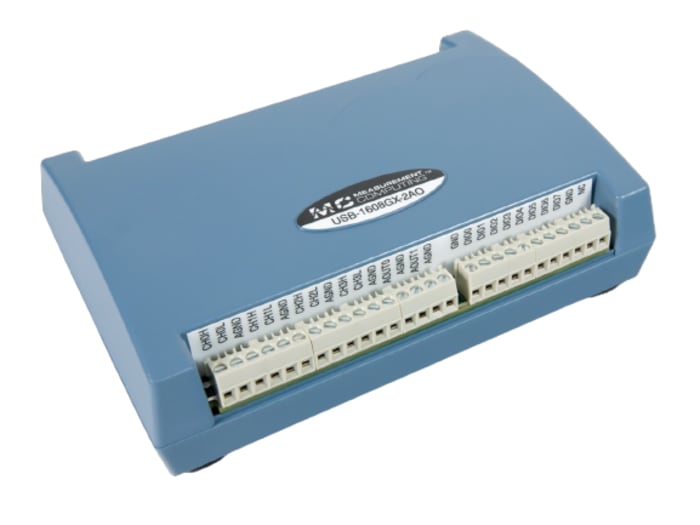6069-410-010 Digilent | Digilent MCC USB-1608GX Data Acquisition, 16 SE ...