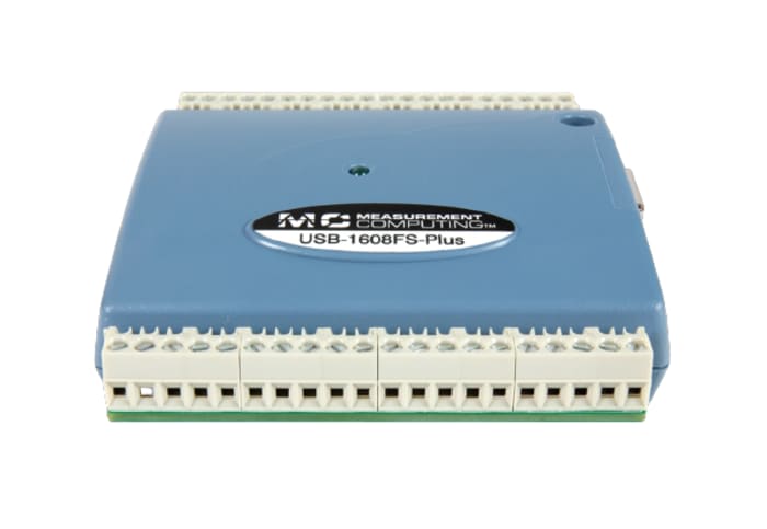 6069-410-015 Digilent | Digilent MCC USB-1608FS-Plus Data Acquisition, 8 SE simultaneous analog ...