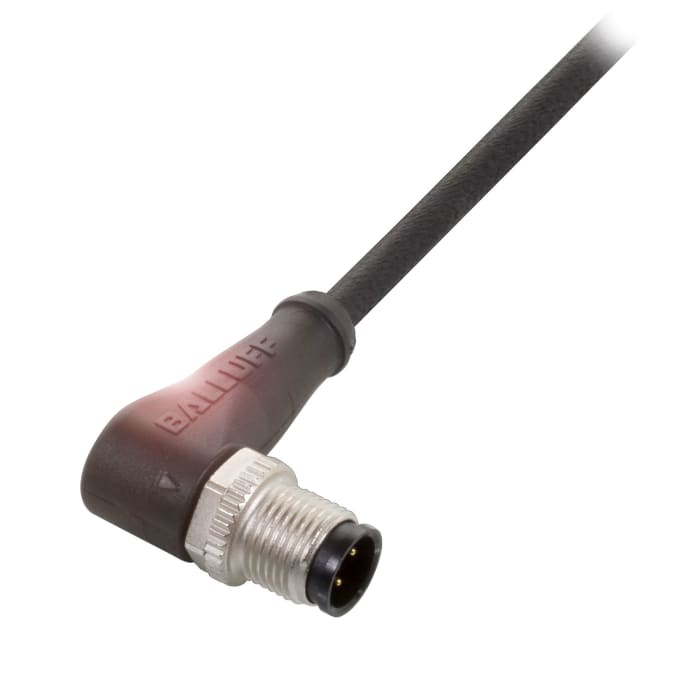 BCC0323 BALLUFF | BALLUFF Right Angle Male M12 to Unterminated Sensor ...