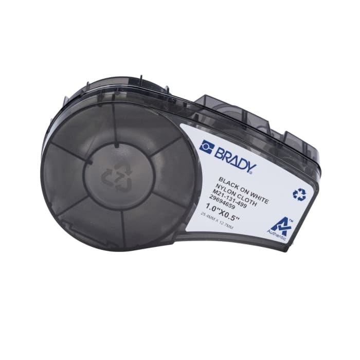 M21-131-499 Brady | Brady B-499 Black on Black on White Label Printer ...