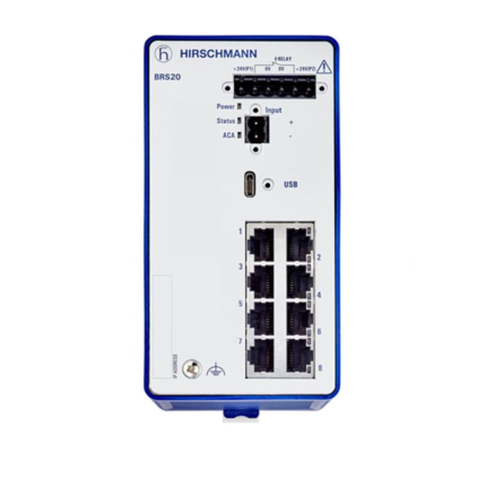 BRS20-08009999-TTCY99HHSESXX.X.XX Hirschmann | Switch Ethernet ...