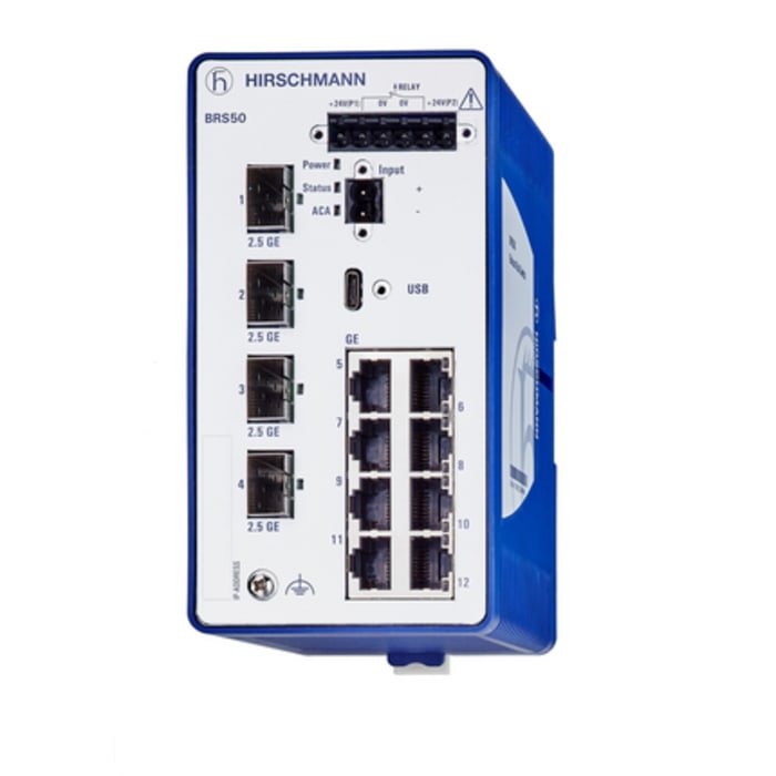 BRS50-00122Q2Q-TTCY99HHSESXX.X.XX Hirschmann | Switch Ethernet ...