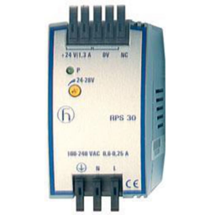 RPS 30 Hirschmann | Hirschmann RPS 30 DIN Rail Power Supply, 100→240V ...