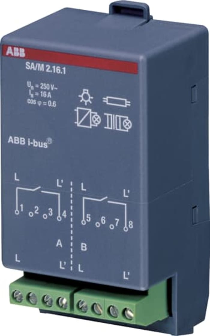 2CDG110100R0011 ABB | ABB I/O module for Use with KNX (TP) Bus System ...