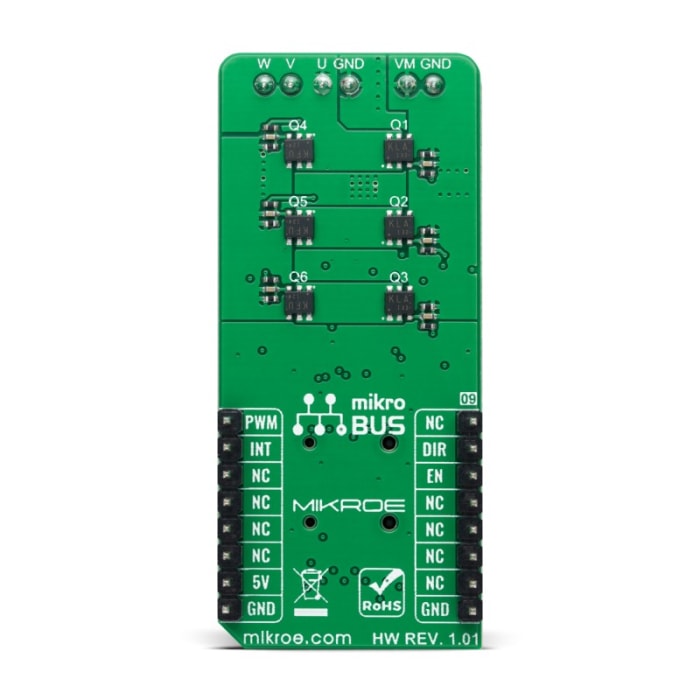 MIKROE-4885 MikroElektronika | Placa complementaria Motor BLDC MikroElektronika Brushless 15 ...